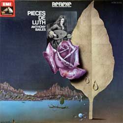 Винил LP ANTHONY BAILES 'Pieces De Luth' (1977 German press, gatefold, laminated, booklette, 1C063-30938, mint/ex+)