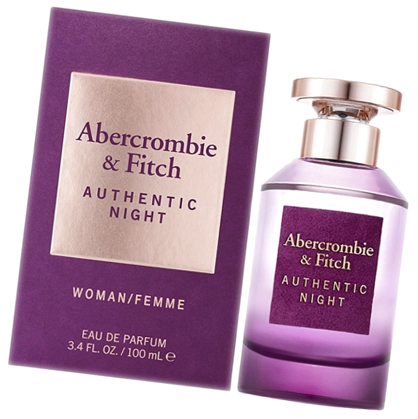 Abercrombie and Fitch Authentic Night аромат женский 100 мл - Аутентик Найт Аберкромби Энд Фитч
