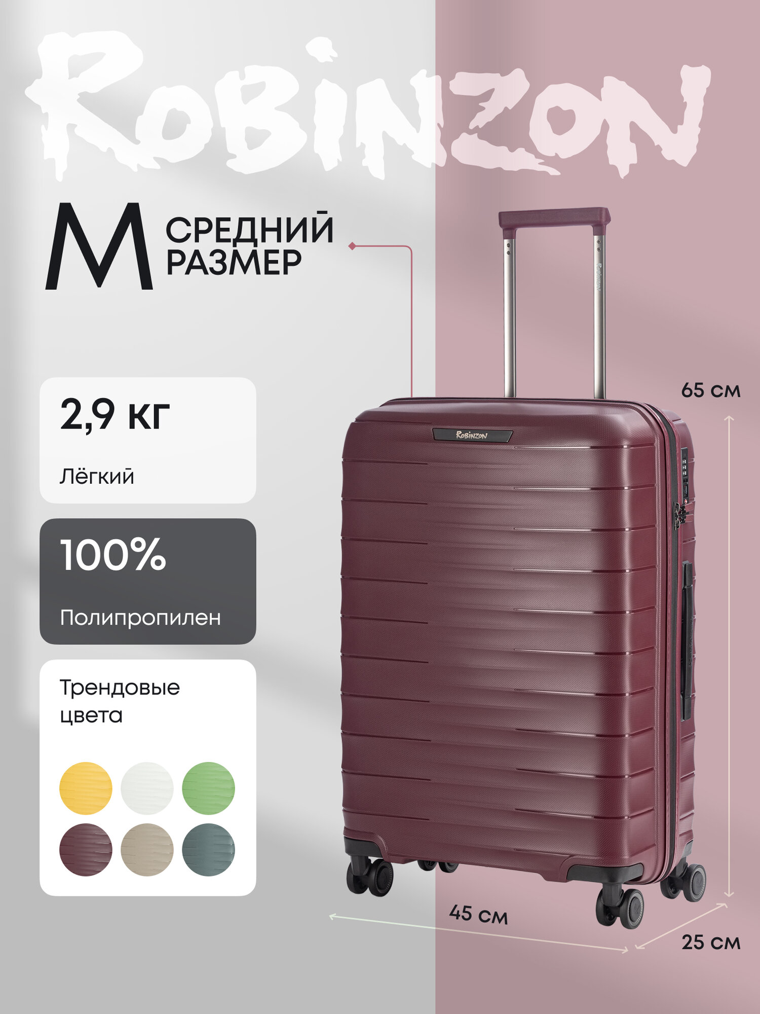 Чемодан Robinzon
