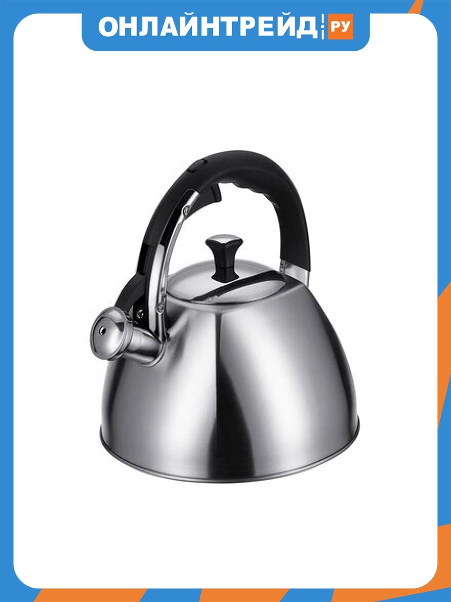 Чайник 3л со свистком Regent Inox 86-105 Linea TEA