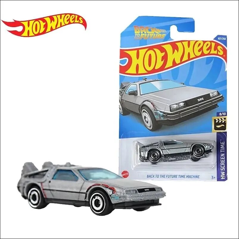 Машинка BACK TO THE FUTURE TIME MACHINE Alloy car model toys