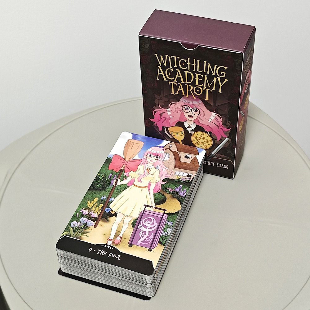 Карты Таро Академия Юных Волшебниц/"Witchling Academy Tarot", Waite-Smith , Tarot,12*7cm, 78 страниц./TL027