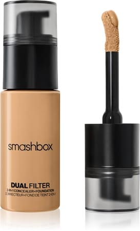 Тональный крем Smashbox DUAL-FILTER 2-in-1 Concealer + Foundation, оттенок Light Medium 13 Warm, 23.6 мл