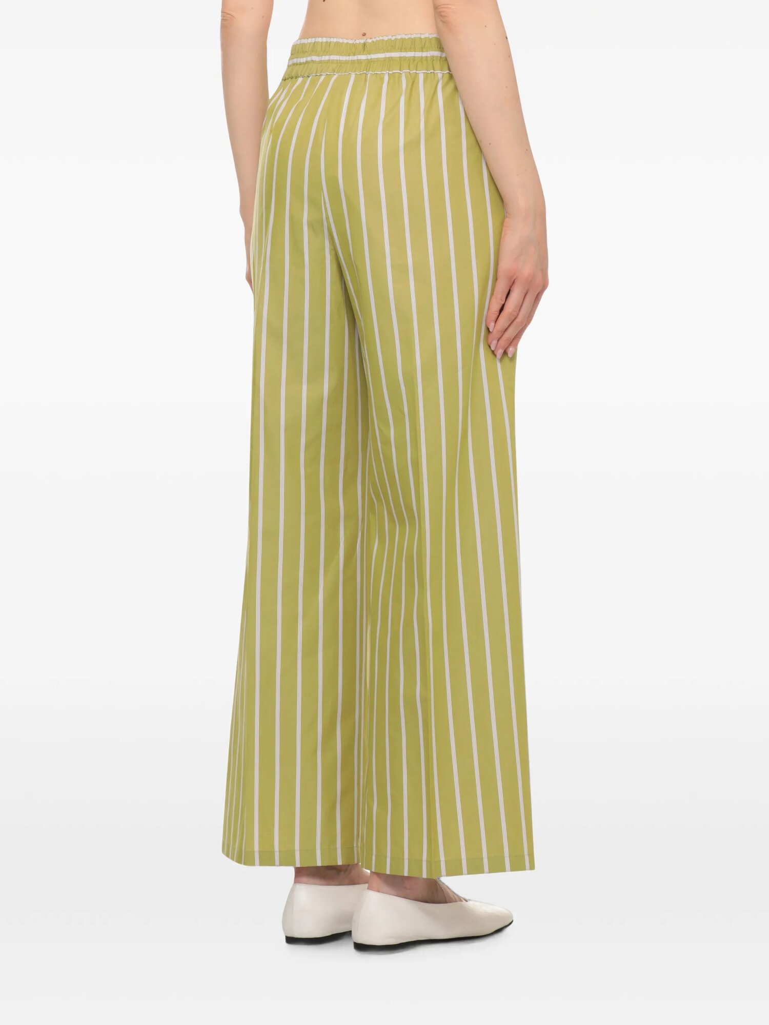 Брюки eMMe Striped drawstring-waist trousers, размер 38 — фото 1