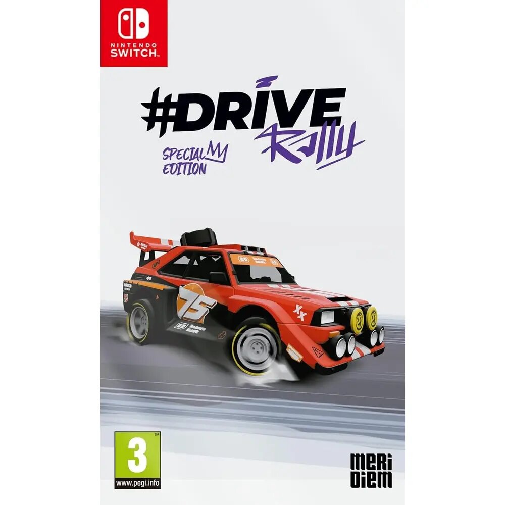 Игра Drive Rally - Special Edition (Nintendo Switch, русская версия) PixelPerfectDude Картридж 3+