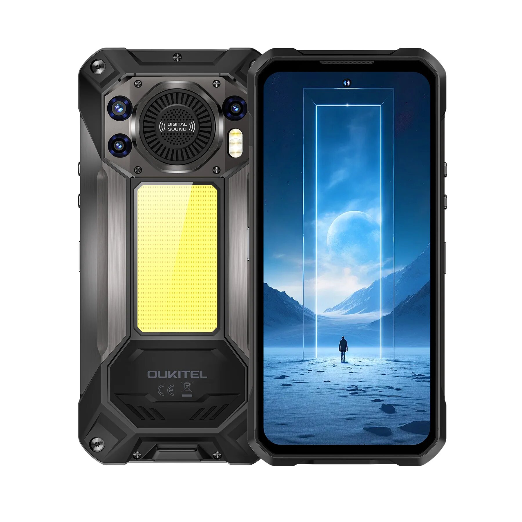 Oukitel WP61 5G, 12 ГБ 512 ГБ, 6,8 дюйма, 20000 мАч, Android 16
