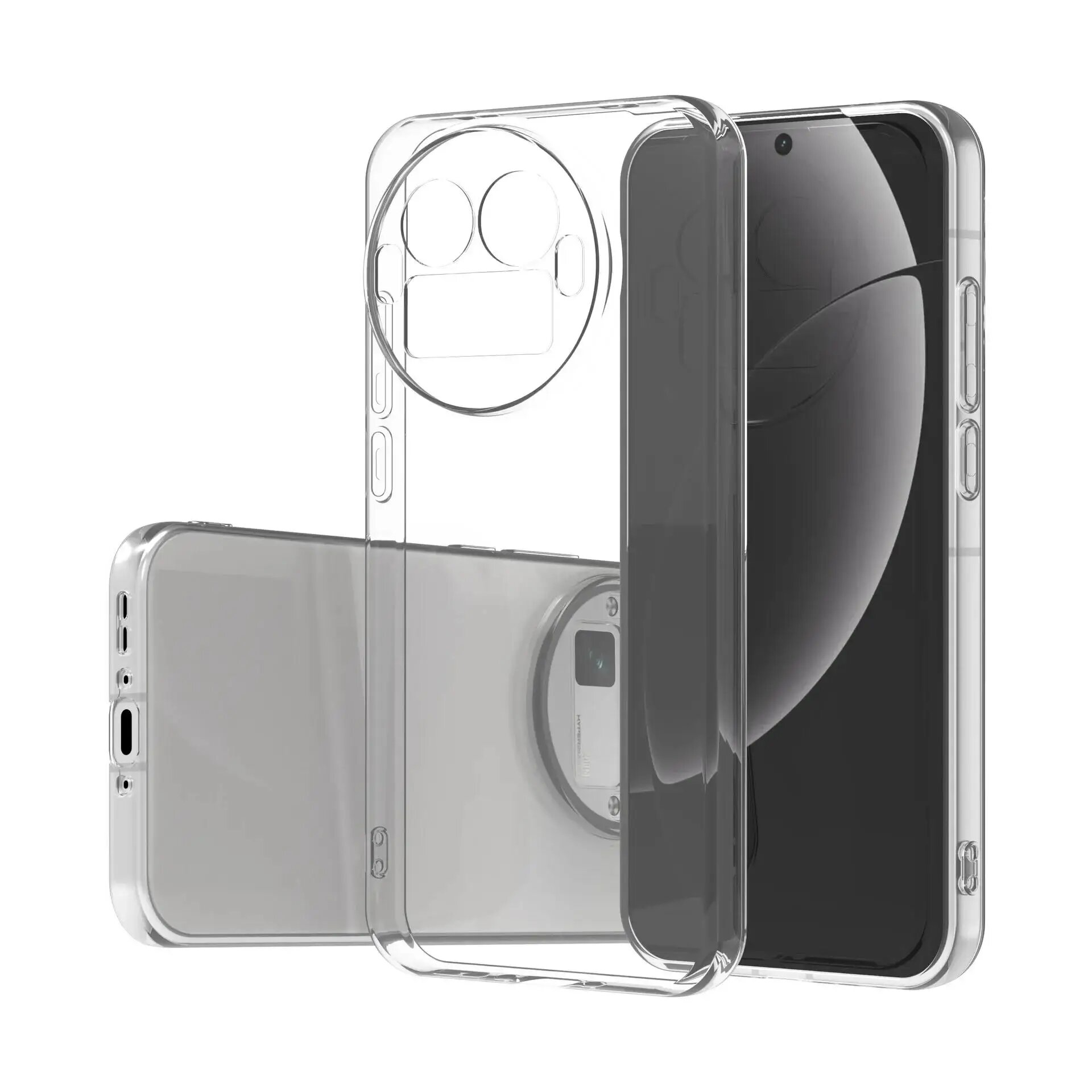 Прозрачные чехлы Transparent Realme GT8 Pro