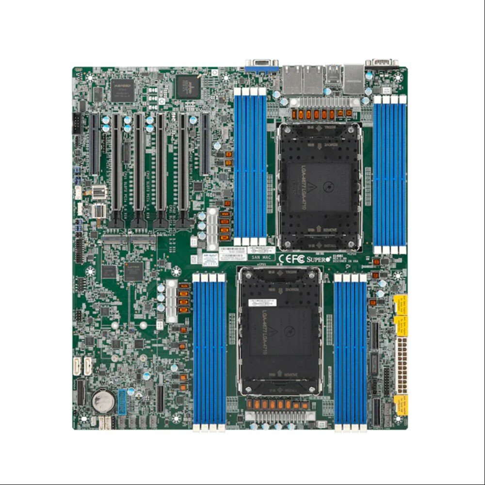 Supermicro Материнская плата MBD-X14DBI-B LGA 4710 16хDDR IV, SO-DIMM DDR IV, DDR V 2хM.2