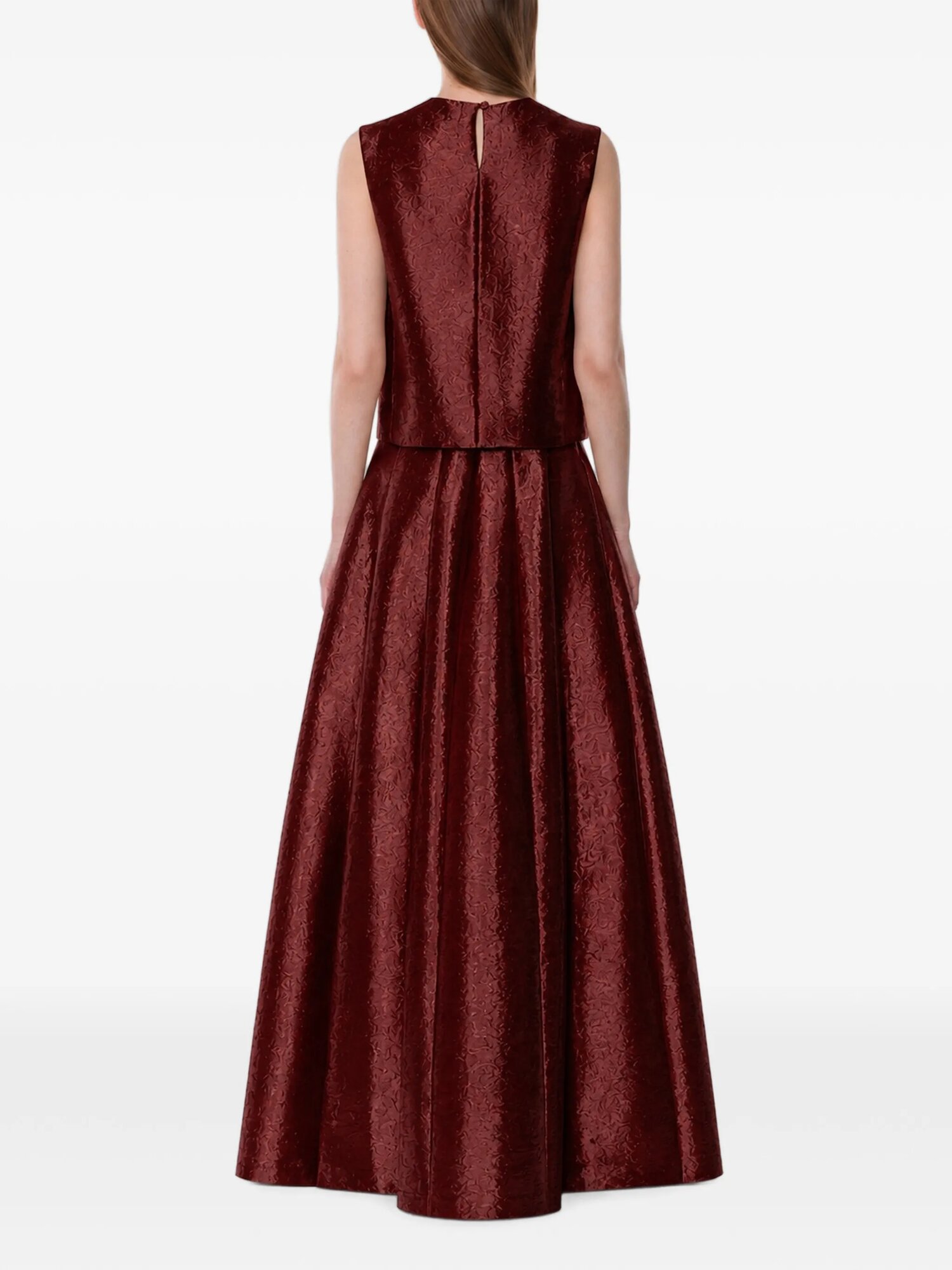 Юбка Alberta Ferretti High-waisted full maxi skirt, размер 38 — фото 1