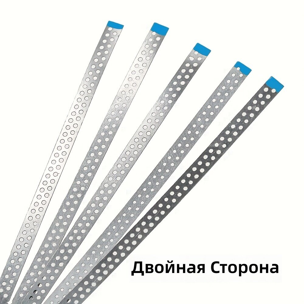 Алмазные полировальные полоски, синие, средняя зернистость, двусторонние, 5 шт/упак, для полировки и шлифовки ювелирных изделий, нефрита, фарфора, пластика, гипса