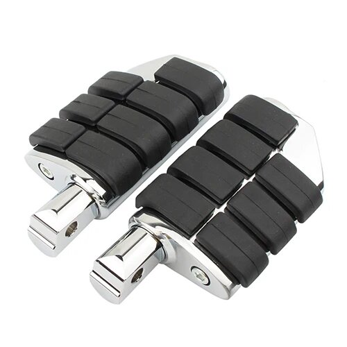 Черные передние и задние подножки, педали для Harley Softail Fat Bob break Street Bob Rear Chrome