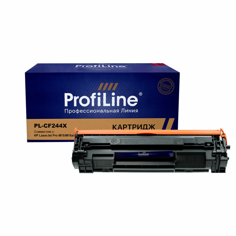 Картридж CF244X для HP LaserJet M28w, M28a, M28, M15a 2000 стр. ProfiLine