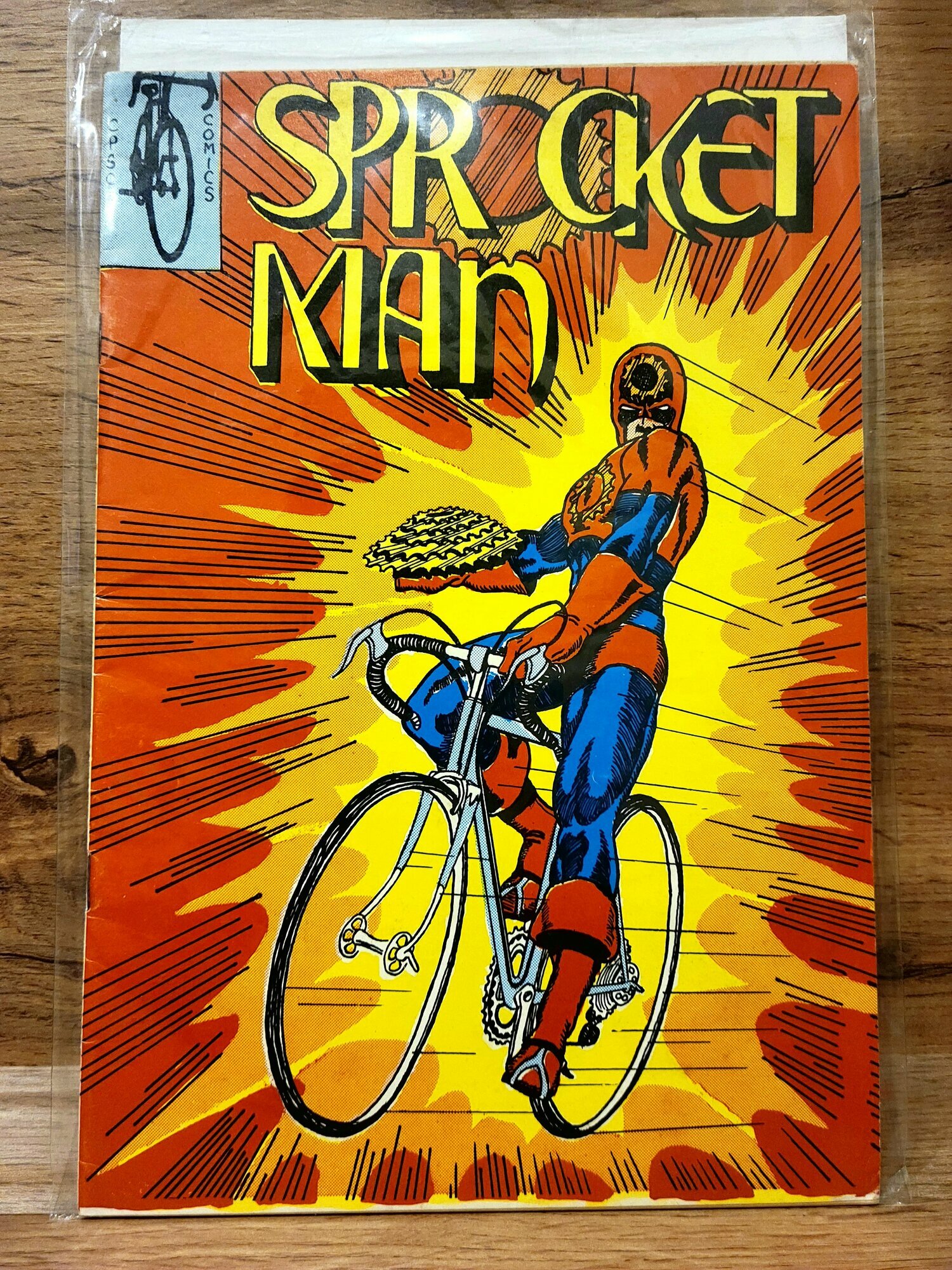 Ретро Комикс Sprocket Man #1. 1993 Год.