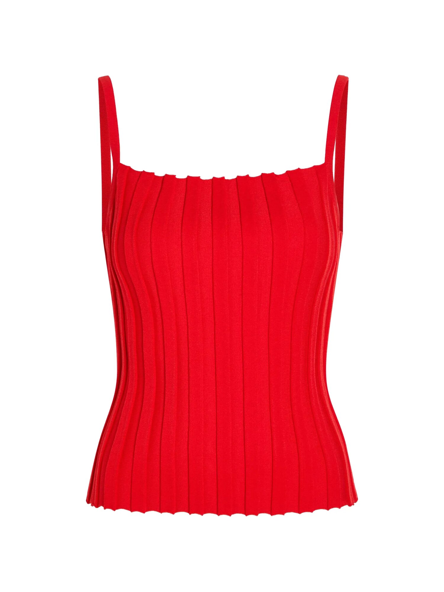 Топ Ribbed-knit tank top