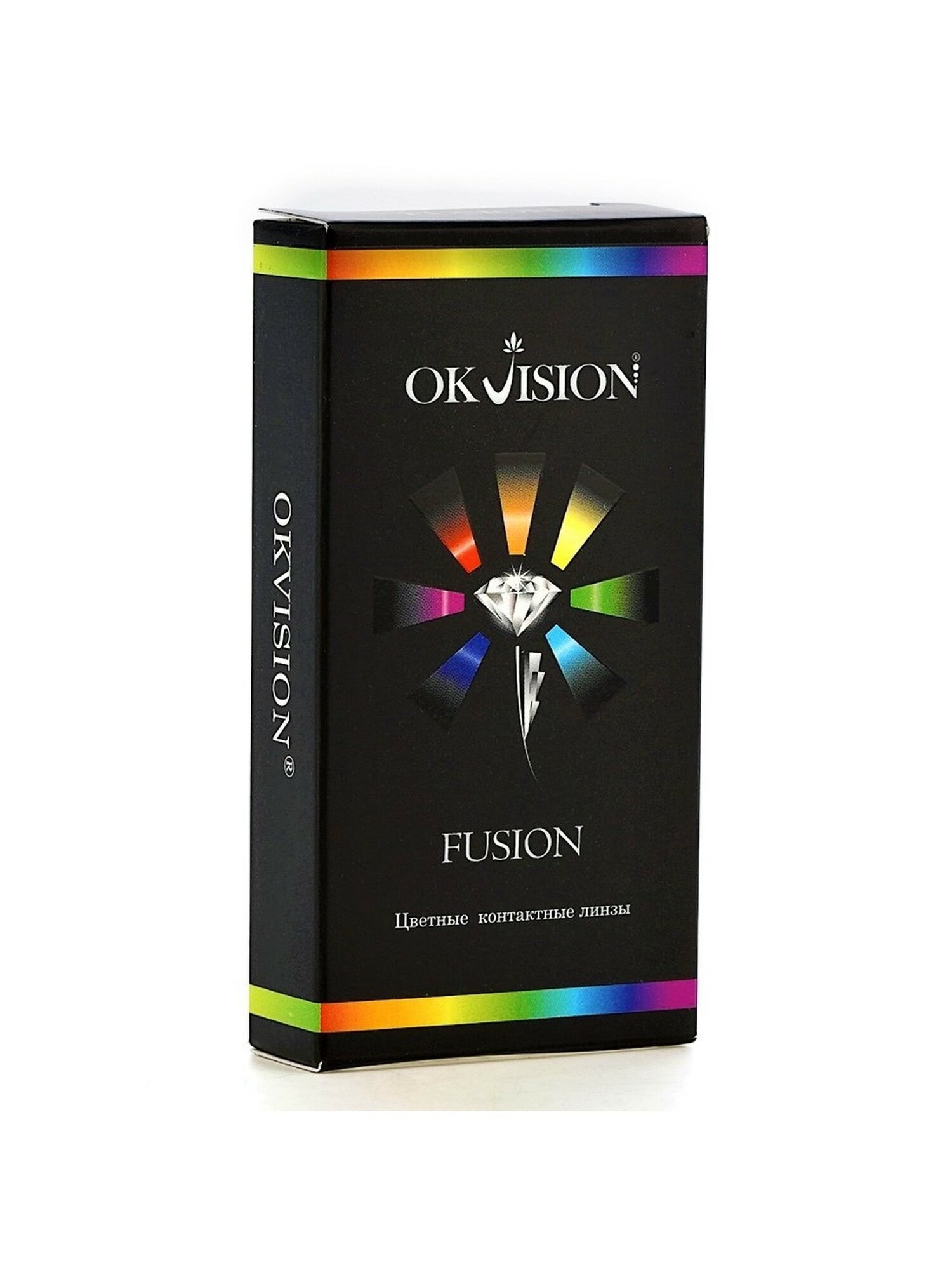 OKVISION FUSION 8,6/14,0 N2 /-3,50/ мягкие контактные линзы/BLUE VIOLET