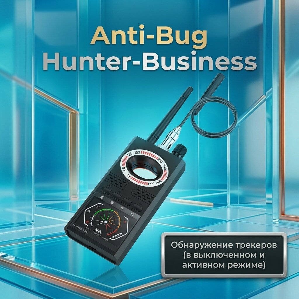 Антижучок AntiBug HunterBusiness прибор для поиска прослушки