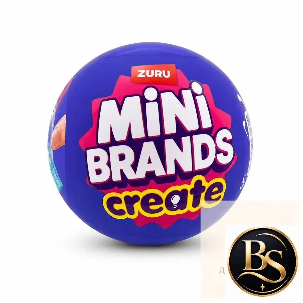 ZURU Mini Brands Create Disney Snow Globes шар-сюрприз, мини снежный шар Дисней, коллекционная игрушка