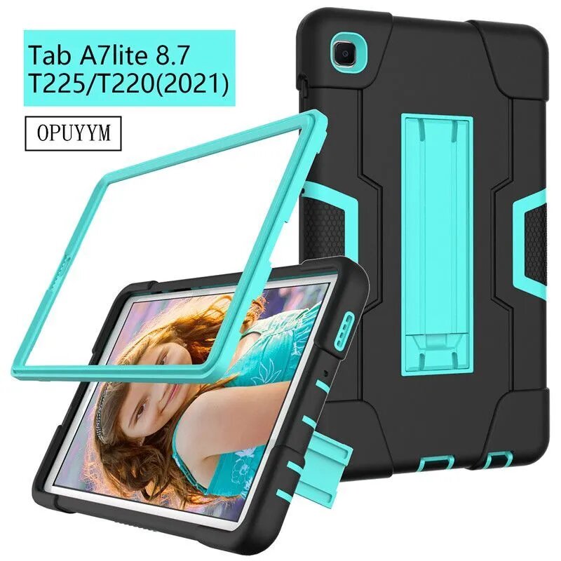 Чехол для планшета Samsung Galaxy Tab A7 Lite 8.7 (2021) SM-T220 и SM-T225 Цвет: сочетание цветов/ Самсунг Таб А7 Лайт