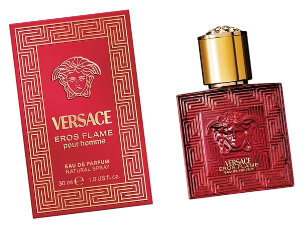 Versace Eros Flame 30 мл мужской аромат - Версаче Эрос Флейм красные духи