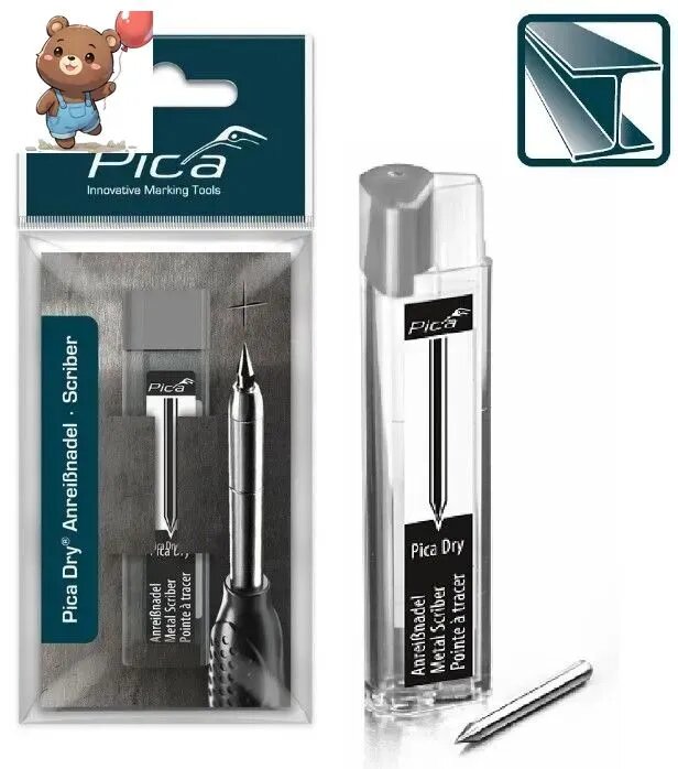 PICA 55804 Металлический стержень-чертилка для карандаша Dry 3030