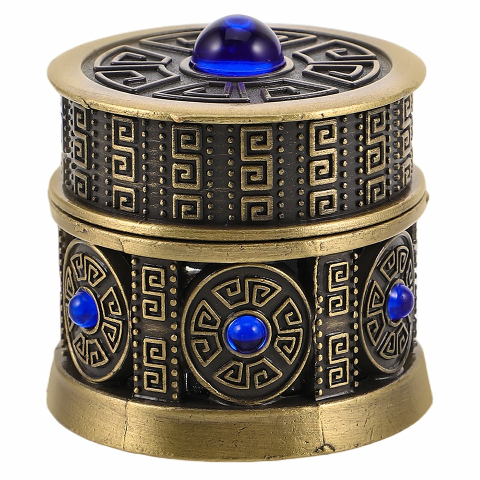 Многоразовая металлическая стеклянная банка для ухода за кожей, 10 г, небольшой контейнер для косметического лосьона, герметичное хранилище для дорожного крема для ближневосточного стиля