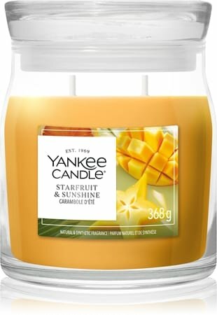 Свеча Yankee Candle Starfruit & Sunshine, 368 г
