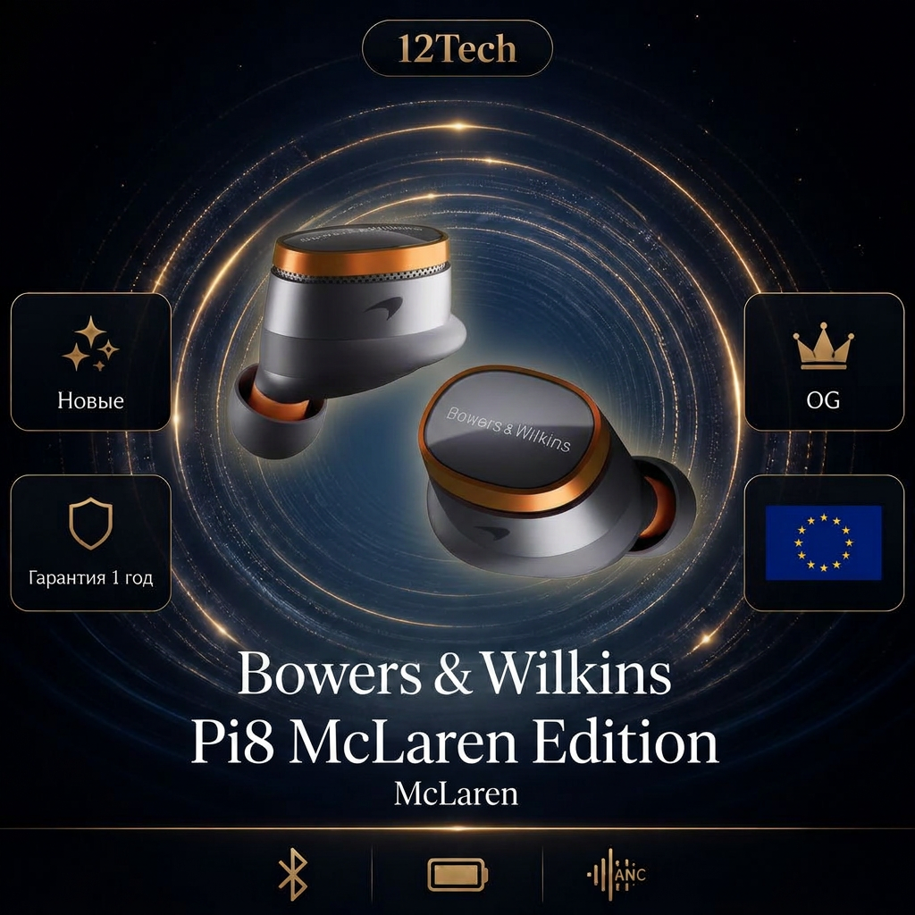 Наушники Bowers & Wilkins Pi8 McLaren