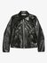 Куртка Our Legacy Leather zip-front jacket, размер 40, черный