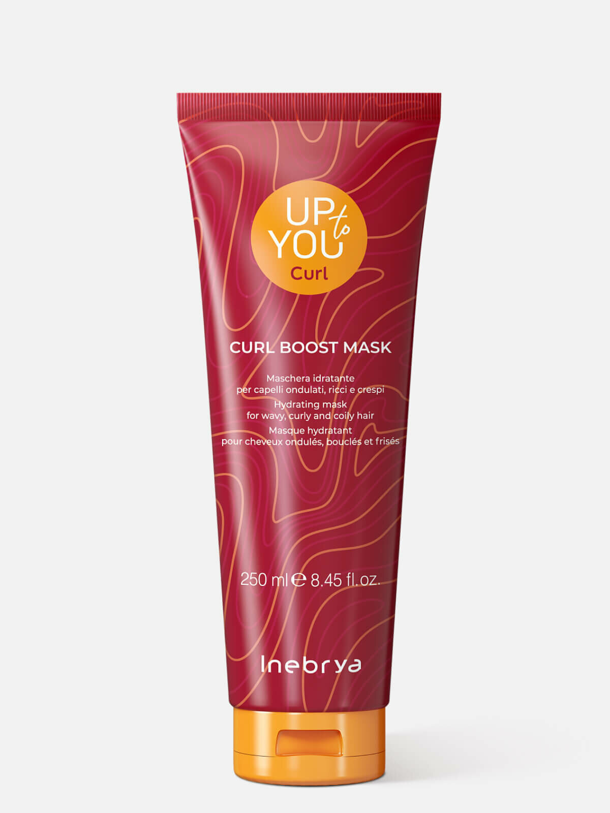 Увлажняющая маска для кудрявых волос Inebrya Up To You Curl Boost Mask, 250 мл