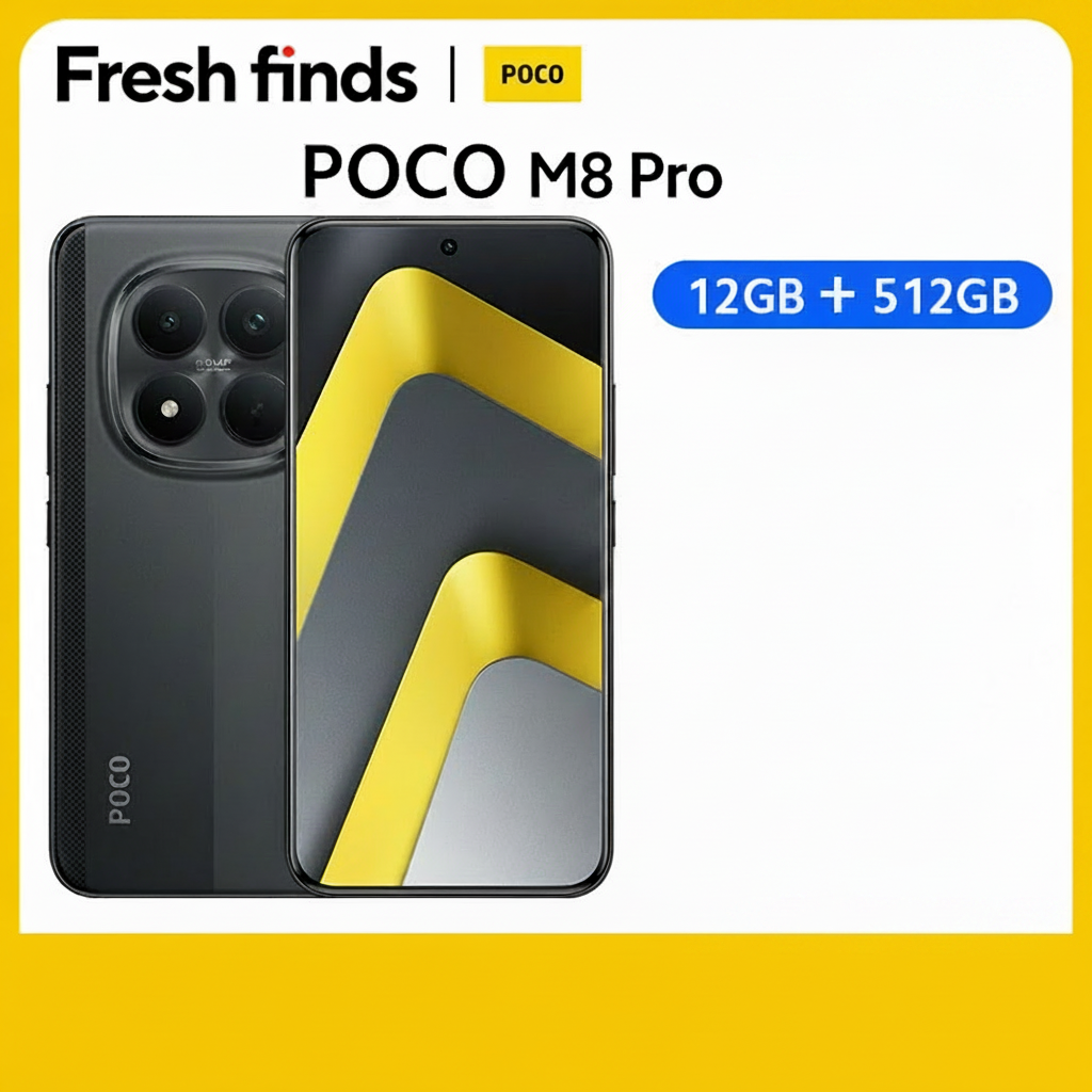 Смартфон Poco M8 Pro, 12/512ГБ, global