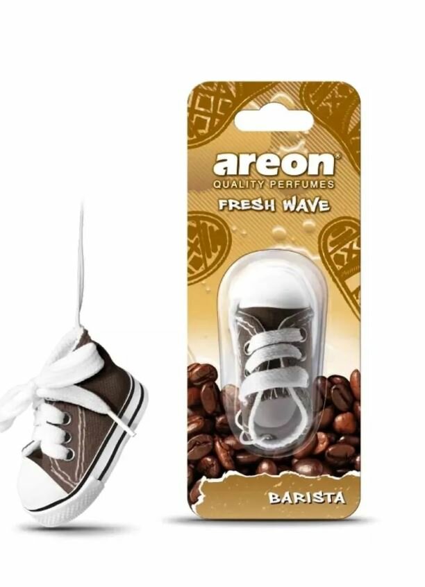 Ароматизатор AREON FRESH WAVE Кеды (Barista/Бариста)