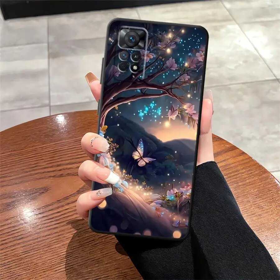 Чехол для Xiaomi Redmi Note 7 8 11s 12s 10S 13 14 Pro Plus 9S 9 10 11 12 Redmi Note 12 Pro 4G, Mix02