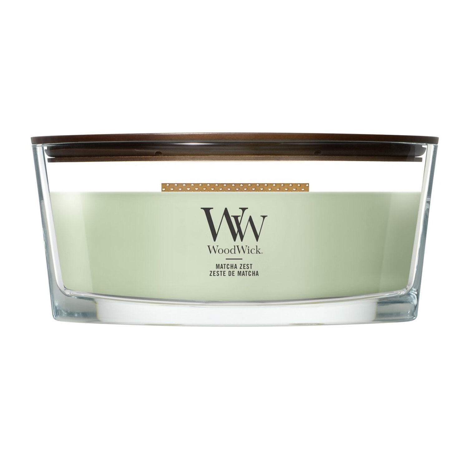 Ароматическая свеча WoodWick "Энергия матча/MATCHA ZEST"