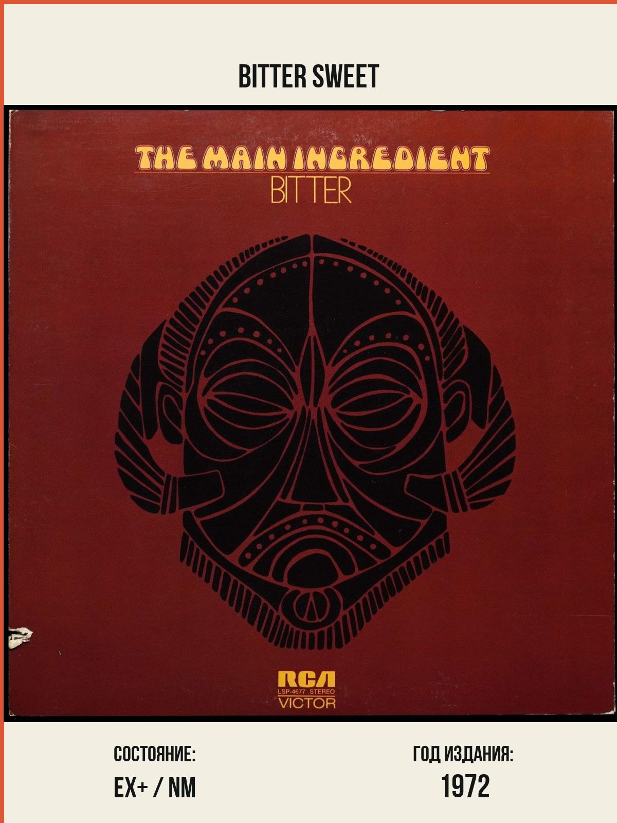 Виниловая пластинка RCA Main Ingredient – Bitter Sweet