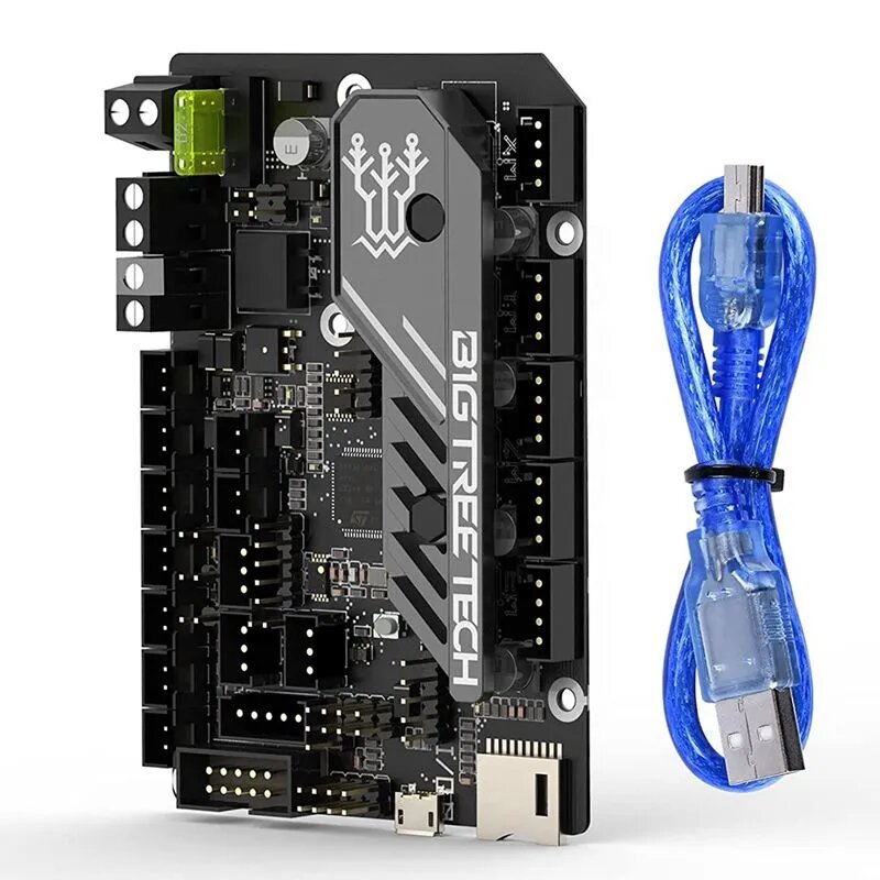 BIGTREETECH SKR MINI E3 V3.0 32-битная плата управления для 3D-принтера, встроенные драйверы TMC2209 UART, совместимость: Ender3/Ender5/CR-10