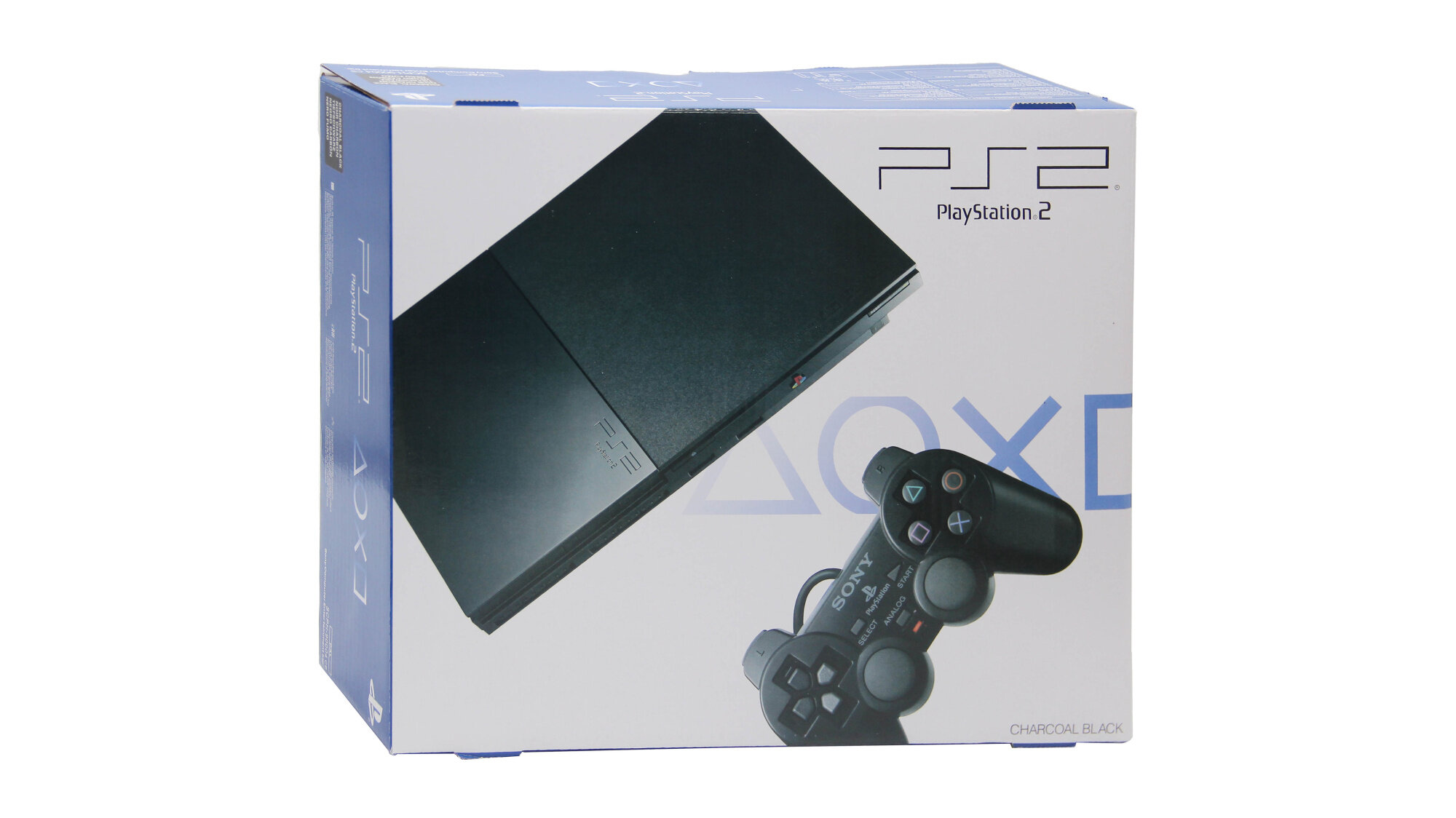 Игровая приставка Sony PlayStation 2 Slim (SCPH 77008) Crystal (Новая)