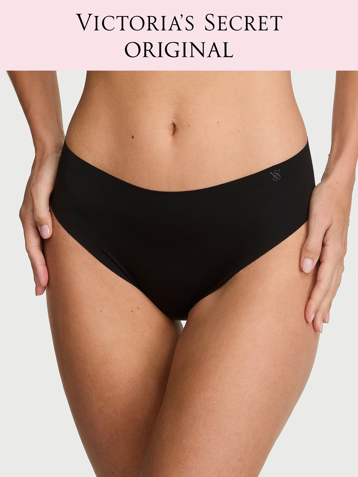 Трусы Victoria's Secret No-Show Mid-Rise Bikini Panty