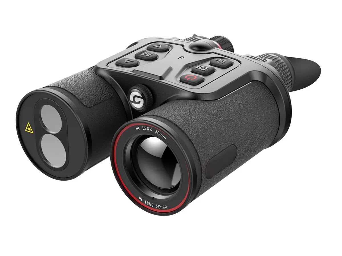 Тепловизионный бинокль EATECH SN650 (Guide TN650) с дальномером 1500 м для охоты, 640x480, 50 мм, Wi-Fi