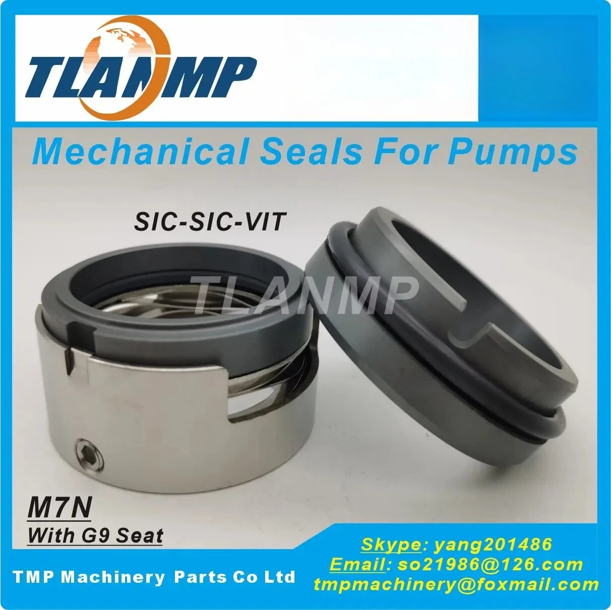 Механические уплотнения TLANMP M7N-20, M7N/20-G9, M7N-25, M7N/25-G9, M7N/25-G91 с M7N-25 QQVGG (G9)
