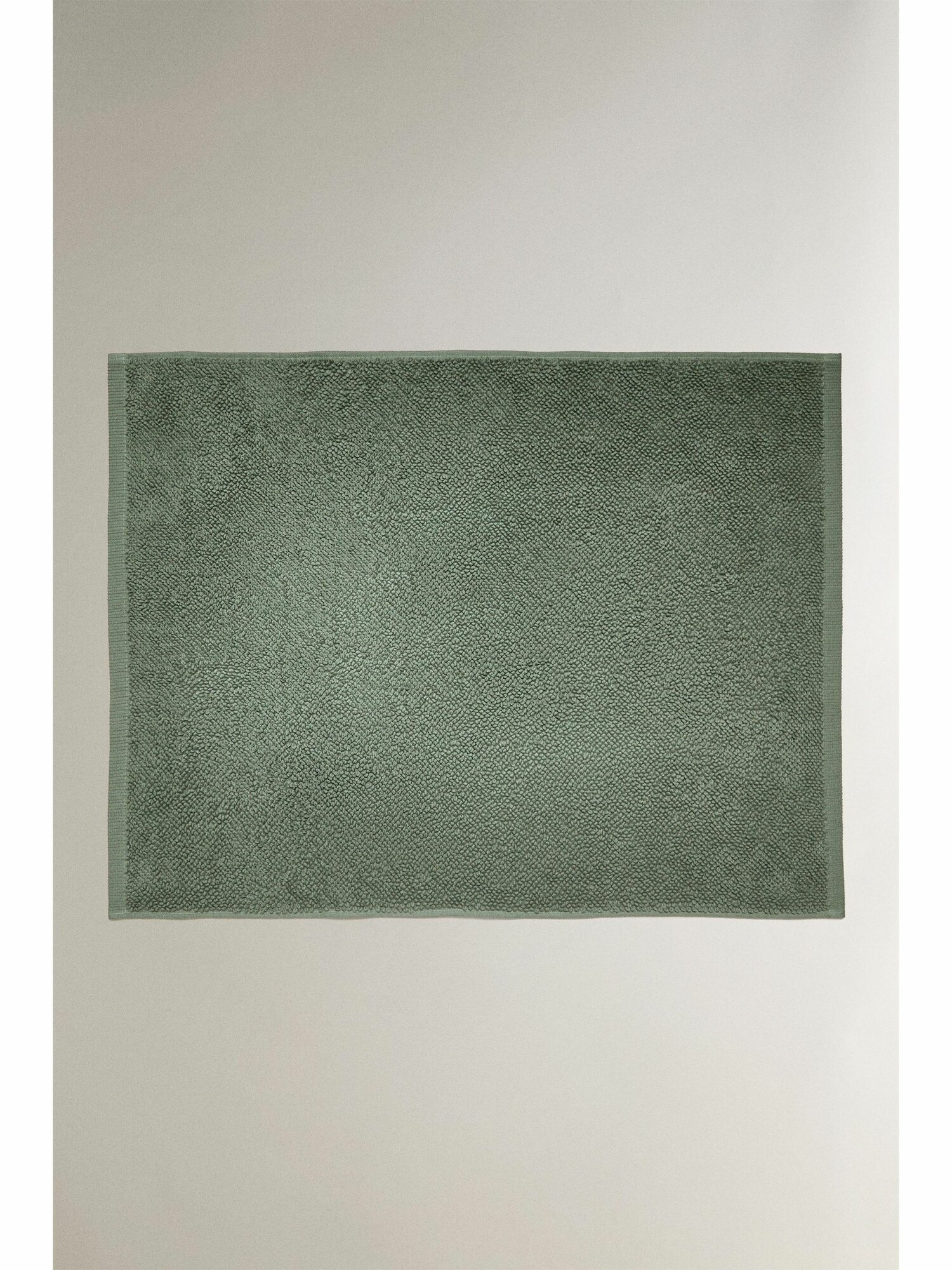 Коврик для бани Zara PLAIN BATH MAT 50 х 70 см хлопок хаки