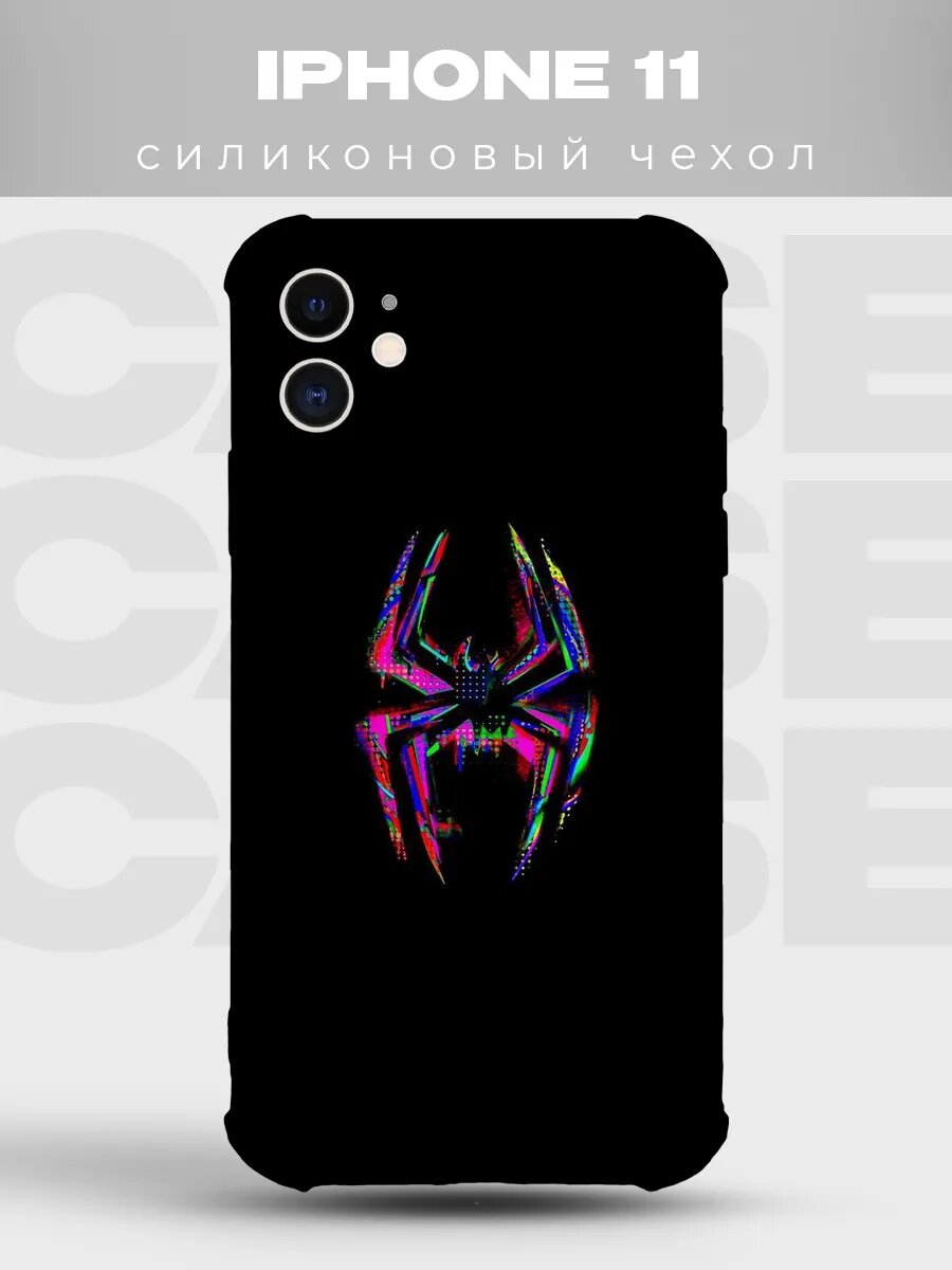 Чехол на iPhone 11 Человек-паук spider man человек паук