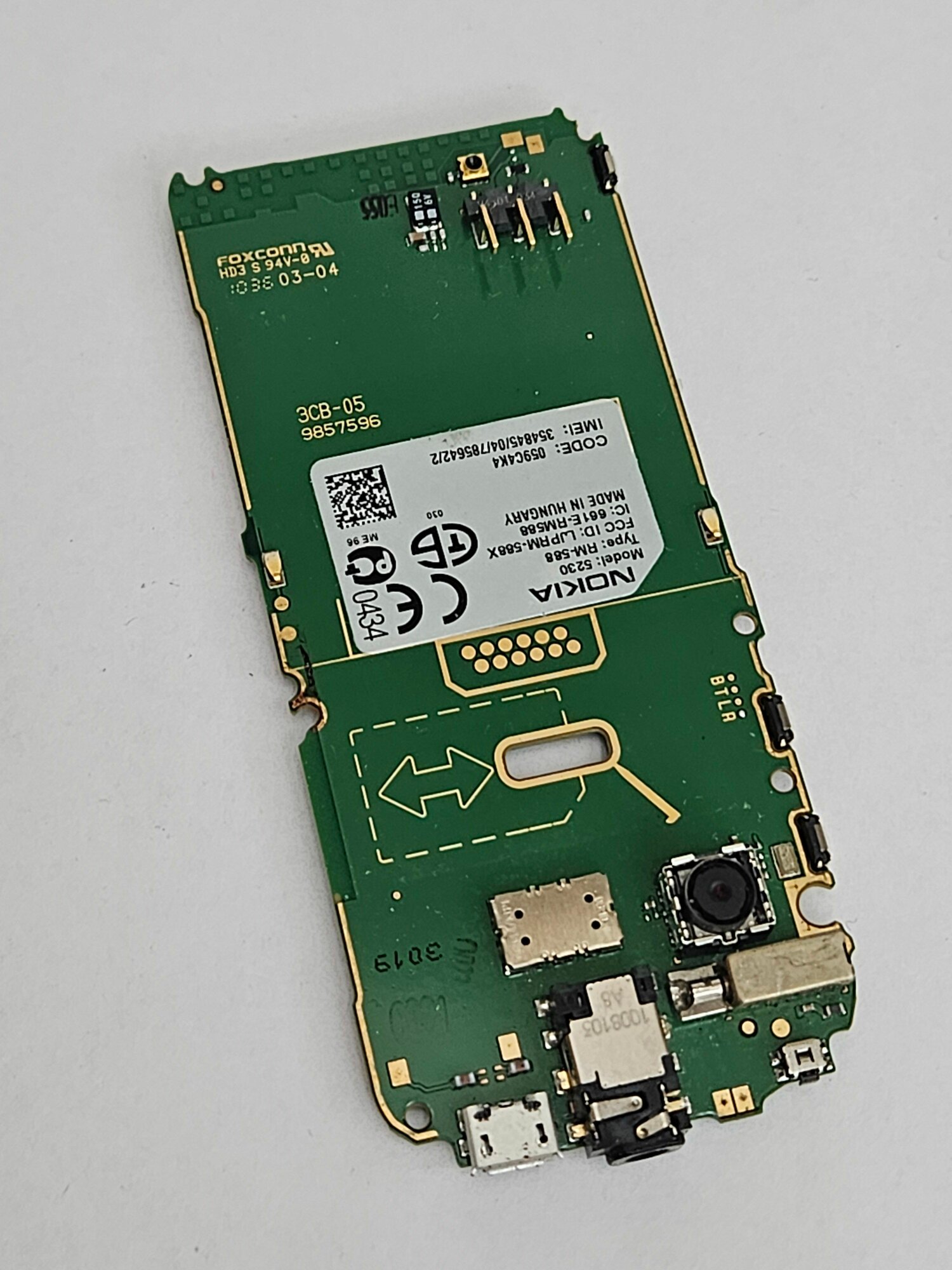 Системная плата (SWAP) для Nokia 5230 RM-588 orig.