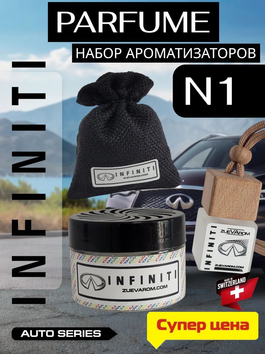 "INFINITI" Набор Ароматизаторов N1