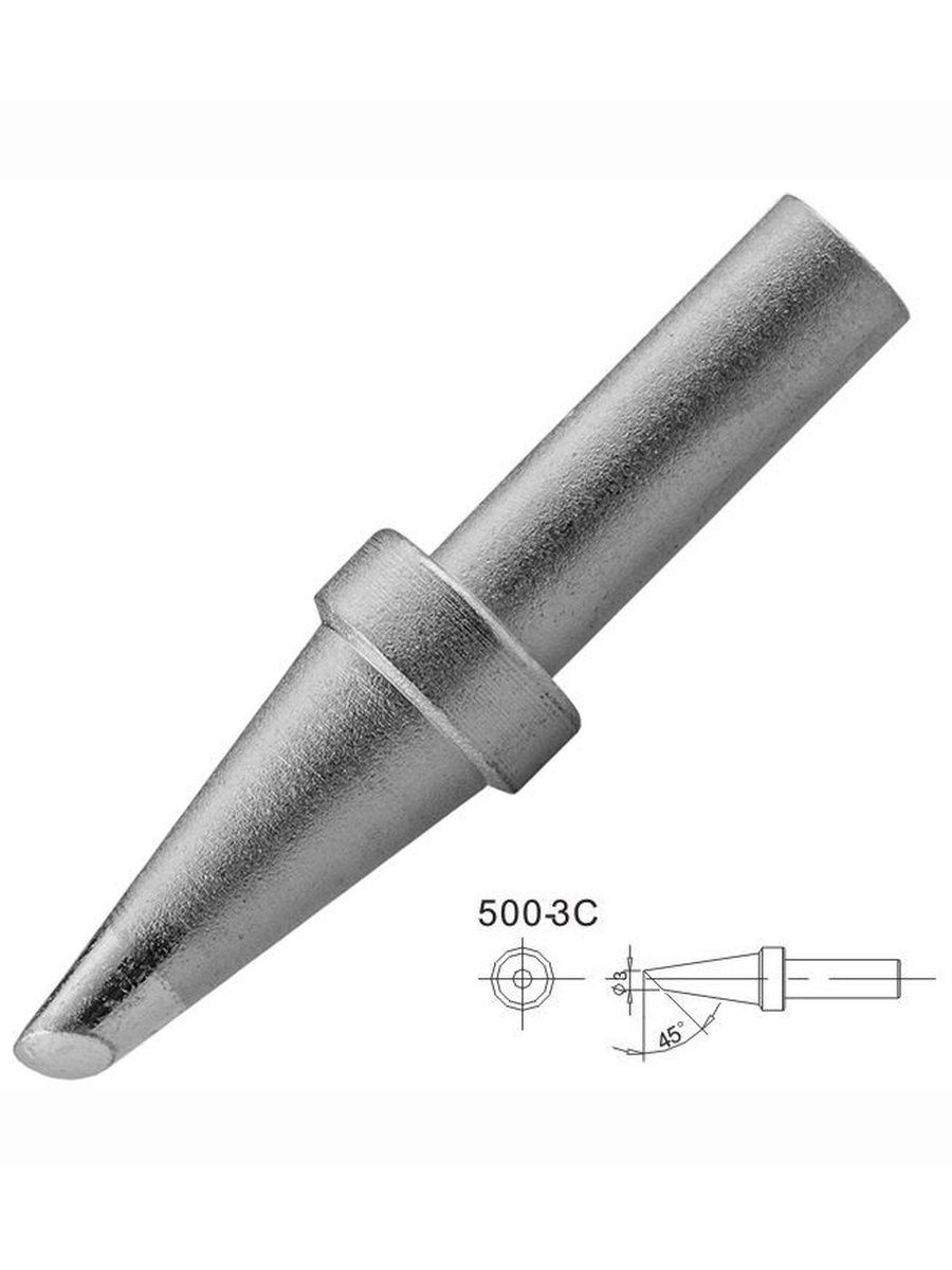 Жало для паяльника Quick 500-3C для Quick 203G, TS2300C
