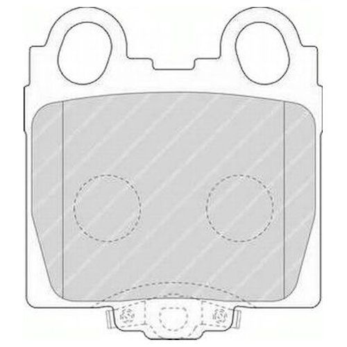 Колодки тормозные Ferodo FDB1610 для Lexus GS, IS I, SC; Toyota Altezza