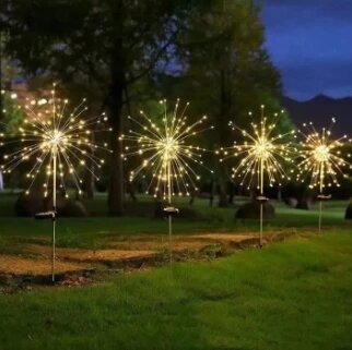 Солнечные LED фейерверки WPOSTAR 120/180 шт. Warm White, 90Leds