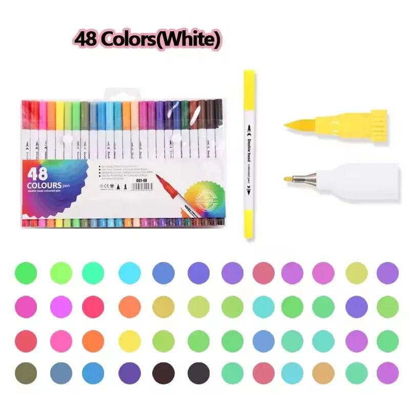 Маркеры для рисования Watercolor 36 цветов 48colors