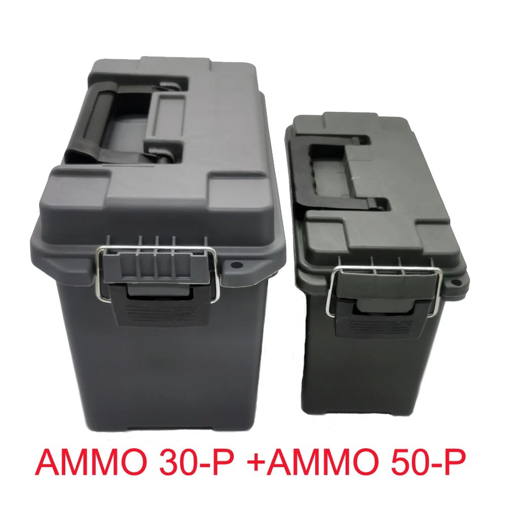 Пластиковый ящик для боеприпасов Ammo Box AMMO 30-P and 50-P