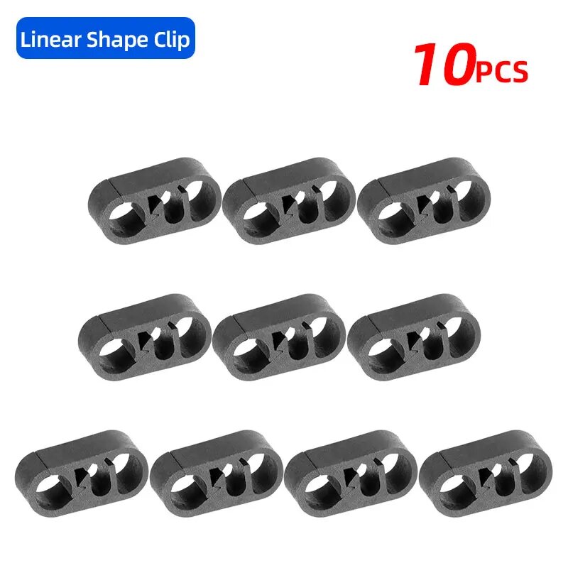 Держатели-зажимы для тросов DEEMOUNT 3 holes shape 10PCS