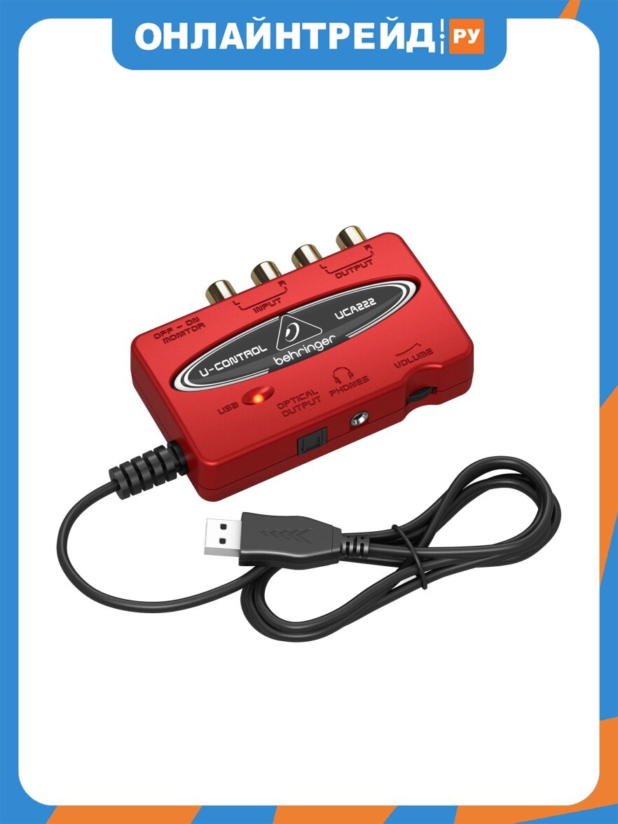 Аудиоинтерфейс Behringer UCA222